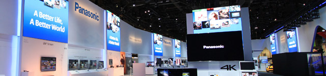 2014 - CES Panasonic Exhibit - Fine Design Associates