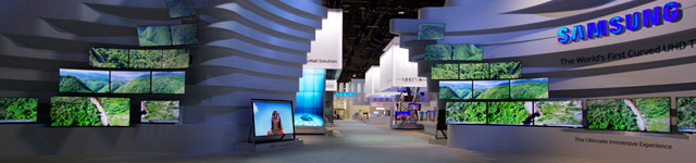 2014 - CES Samsung Exhibit - Fine Design Associates